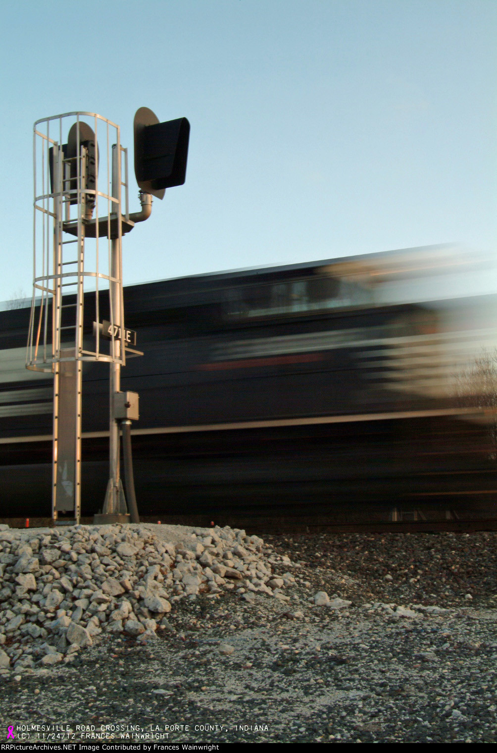 NS 21G AT HOLMESVILLE ROAD CROSSING